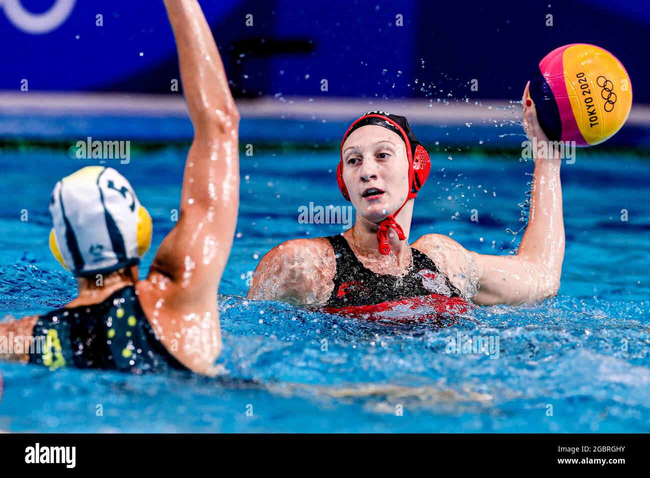 TOKYO, JAPAN - AUGUST 5: Elle Armit of Australia, Shae la Roche of ...