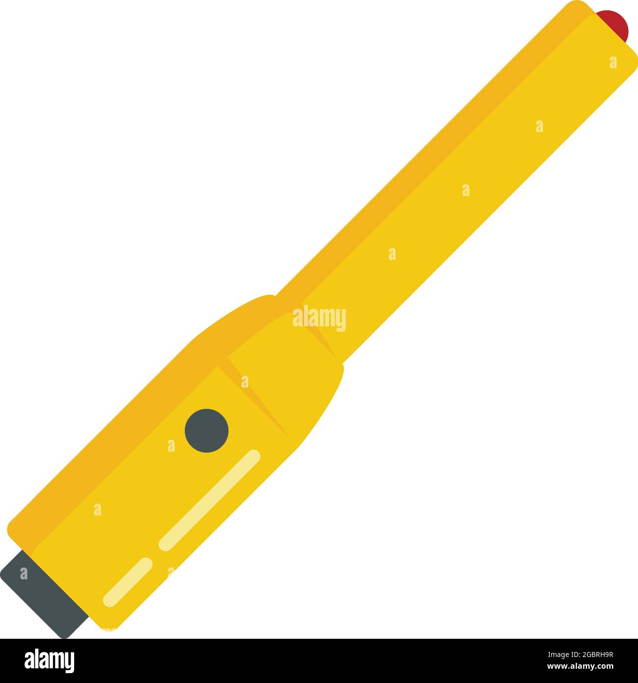 Radiation hand device icon. Flat illustration of radiation hand device ...