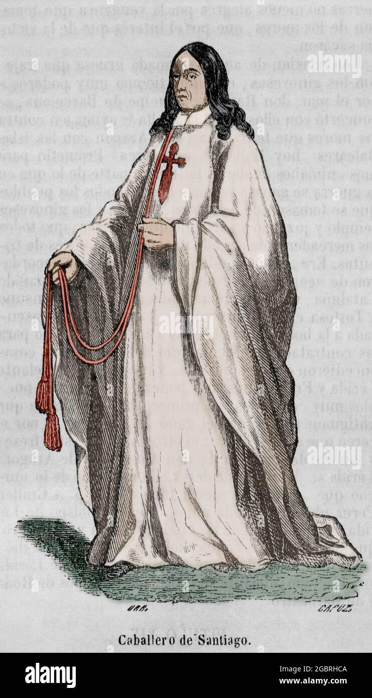 Order of Santiago. Religious and military order founded in the 12th ...
