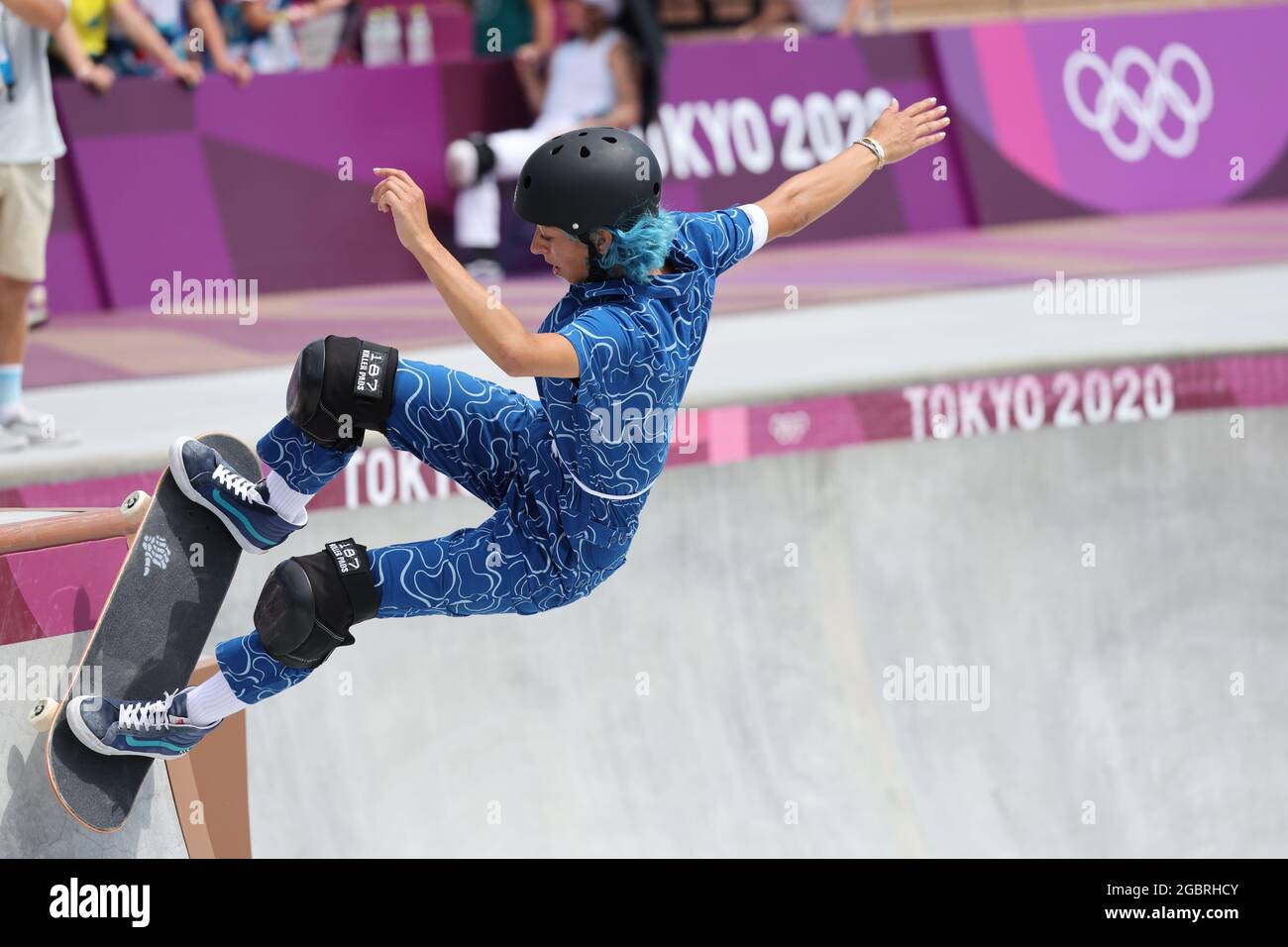 Tokyo Japan 4th Aug 2021 Armanto Lizzie Fin Skateboarding Women
