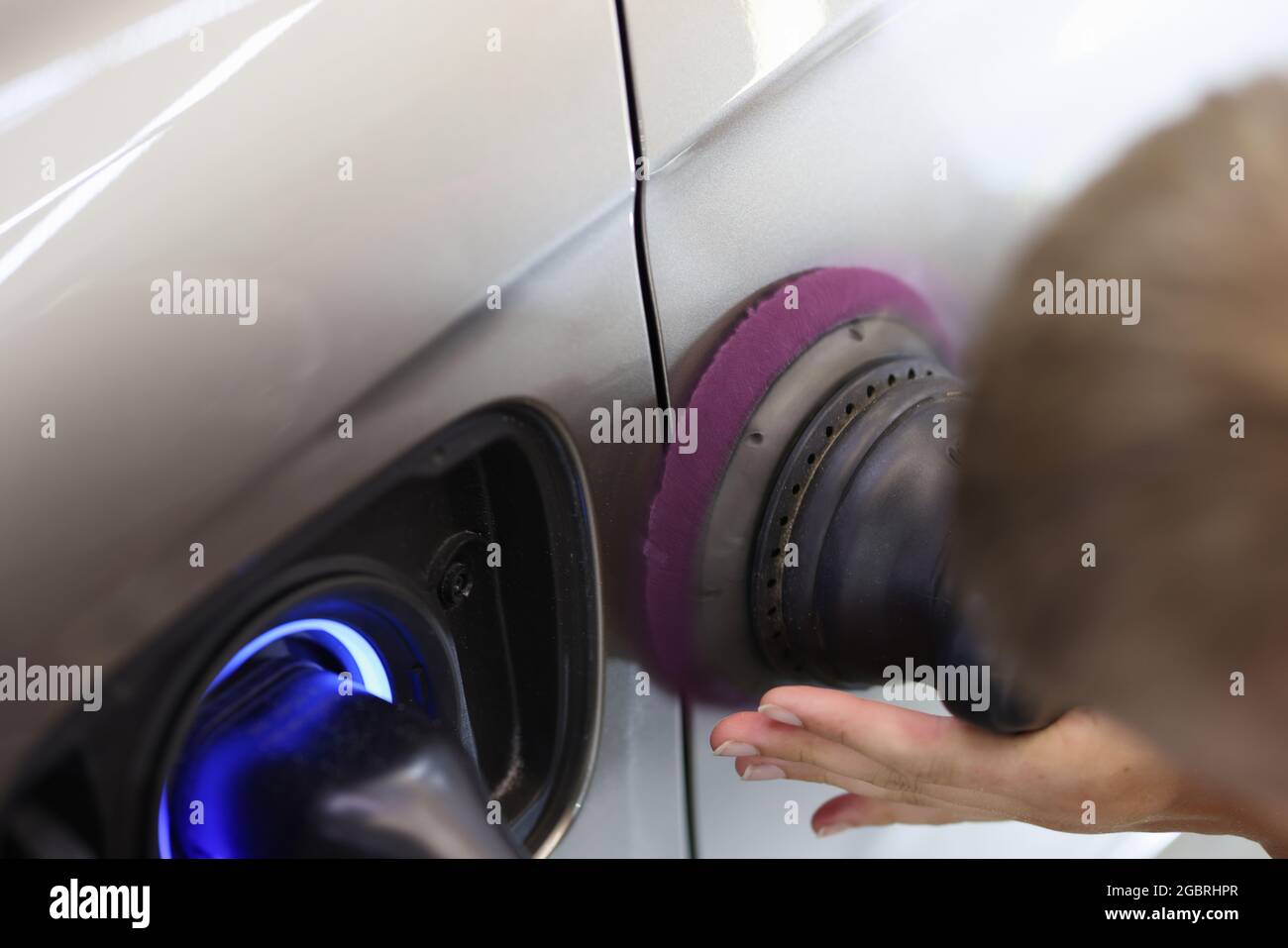Car detailing polishing using hi-res stock photography and images - Alamy
