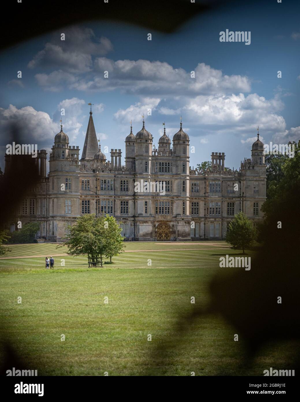 Burghley House, Elizabethan Prodigy House in Lincolnshire, England, UK ...