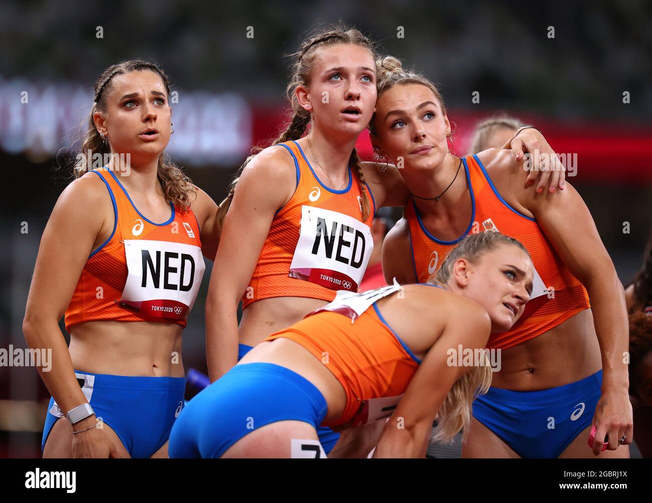 Laura de witte and lisanne de witte of the netherlands hi-res stock ...