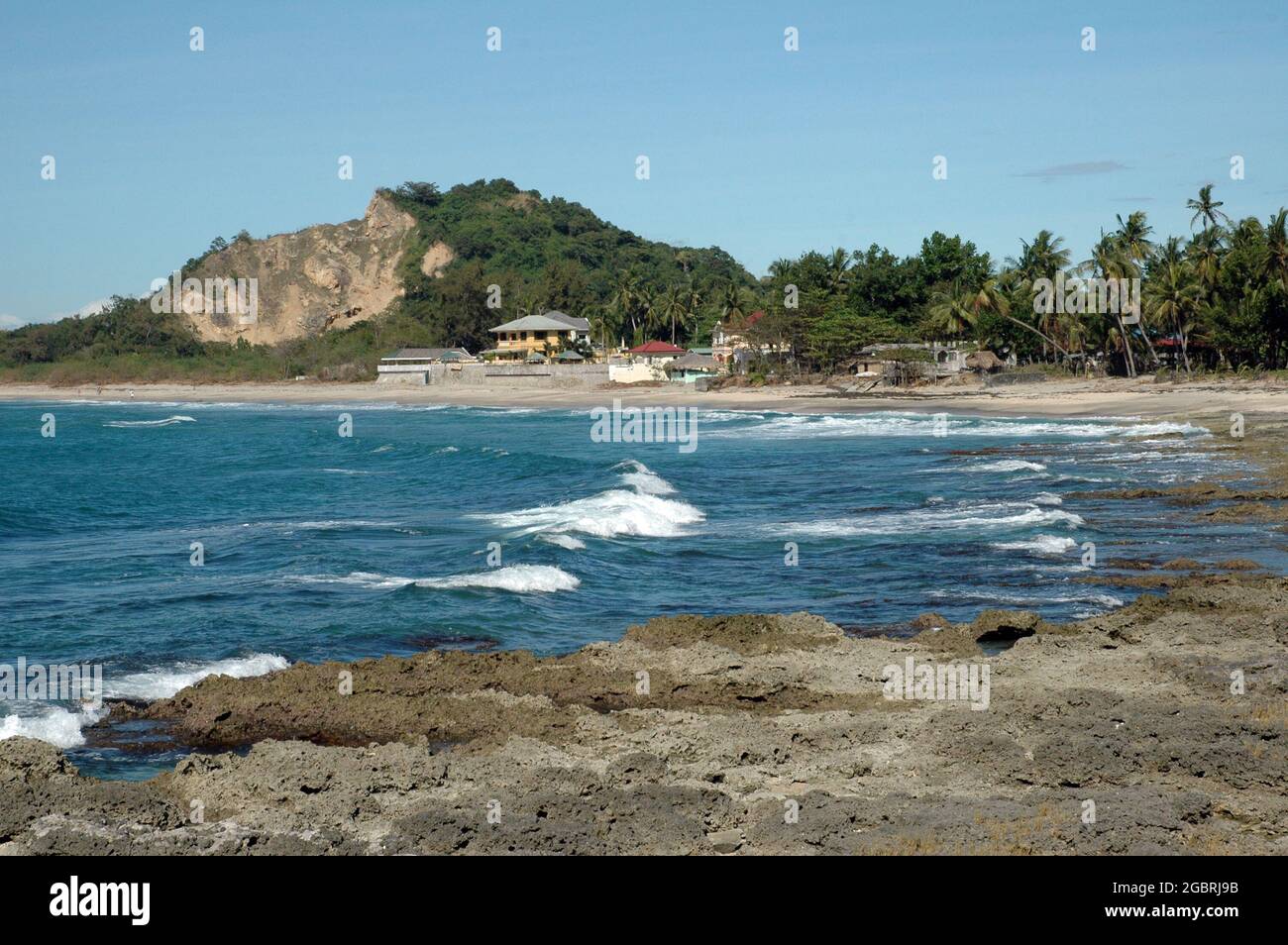 Beautiful shot empty beach hi-res stock photography and images - Alamy
