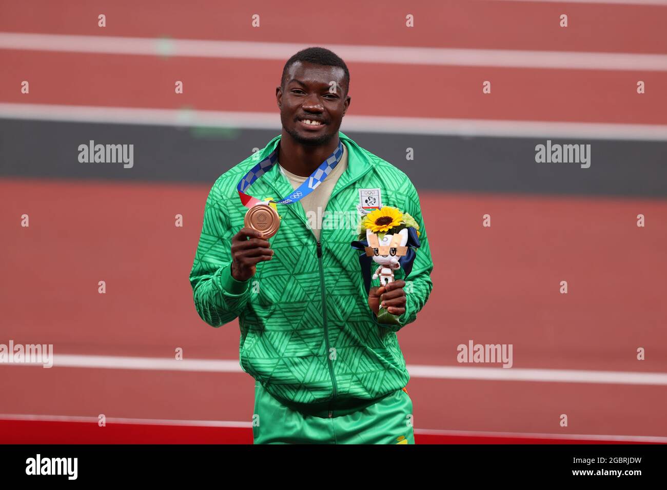 Tokyo, Japan. 5th Aug, 2021. ZANGO Hugues Fabrice bronze medal (BUR ...