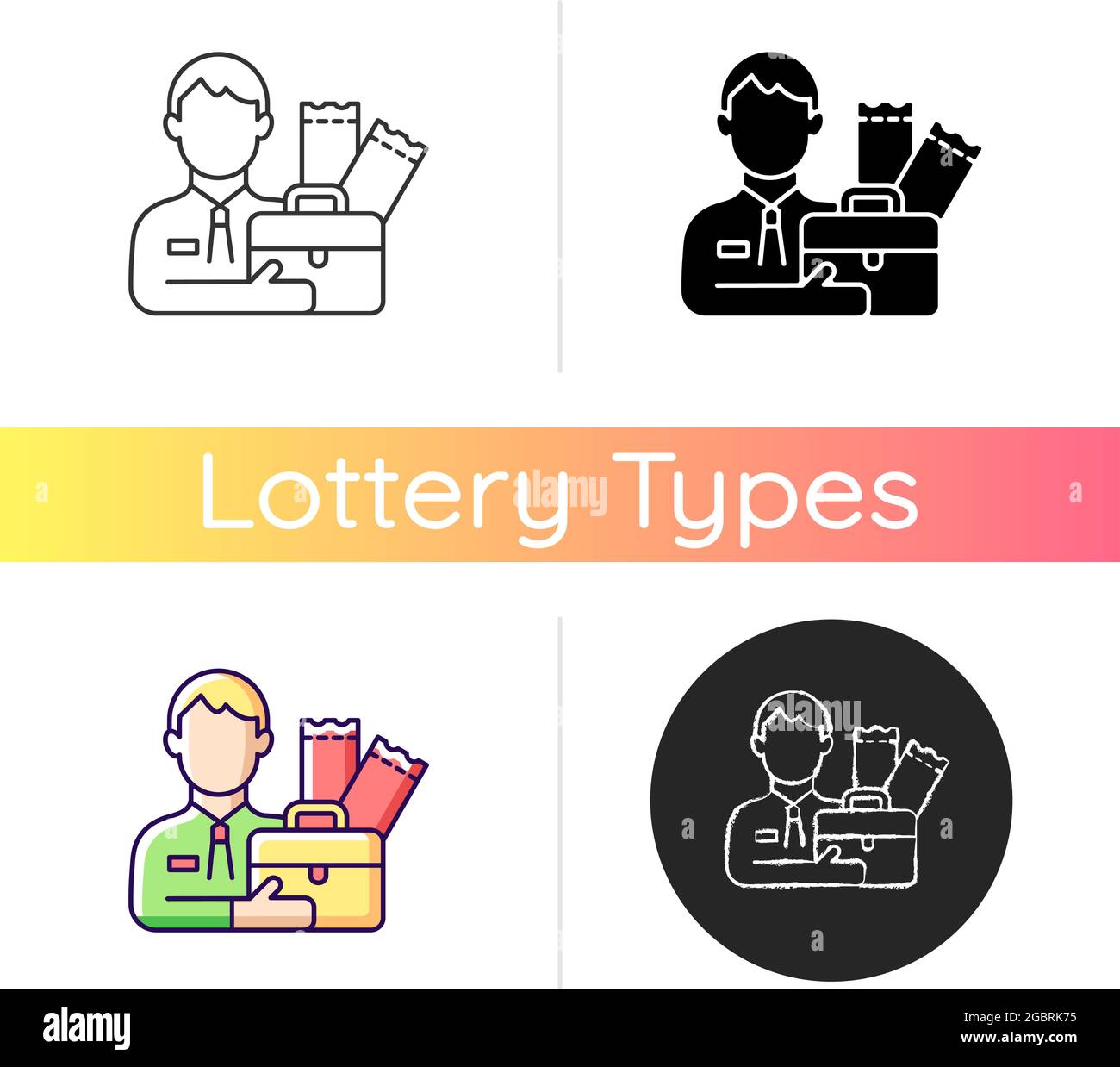 Lotto agent hi-res stock photography and images - Alamy