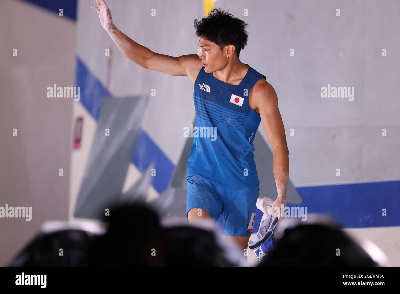 Tokyo, Japan. 5th Aug, 2021. NARASAKI Tomoa (JPN) Sport Climbing ...