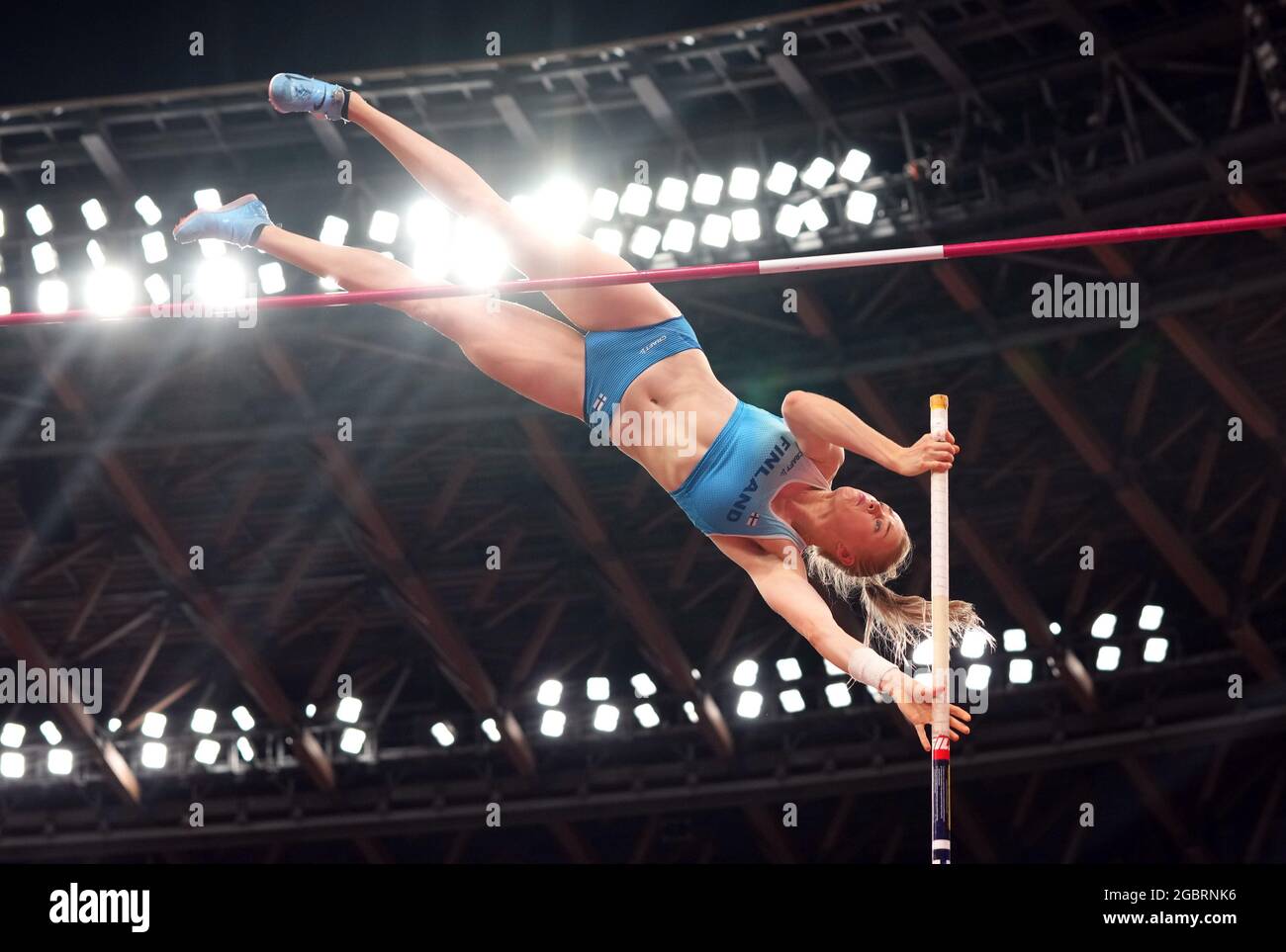 Wilma murto pole vault hi-res stock photography and images - Alamy