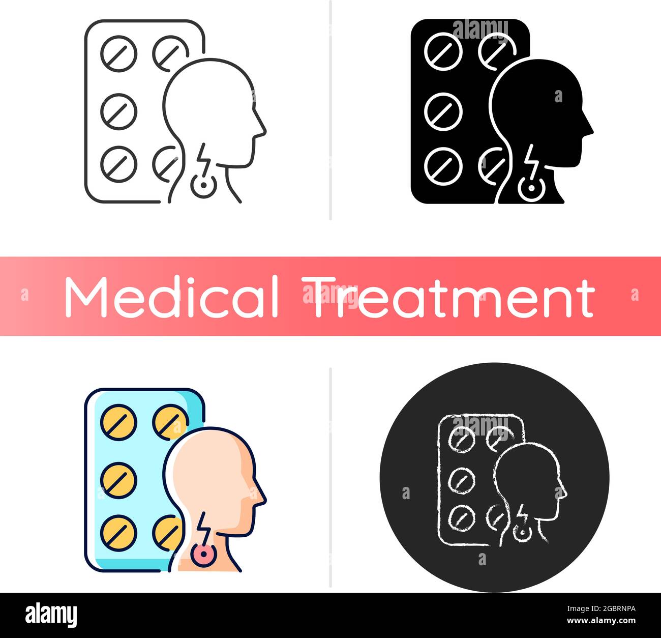 Lozenges for sore throat icon Stock Vector Image & Art - Alamy