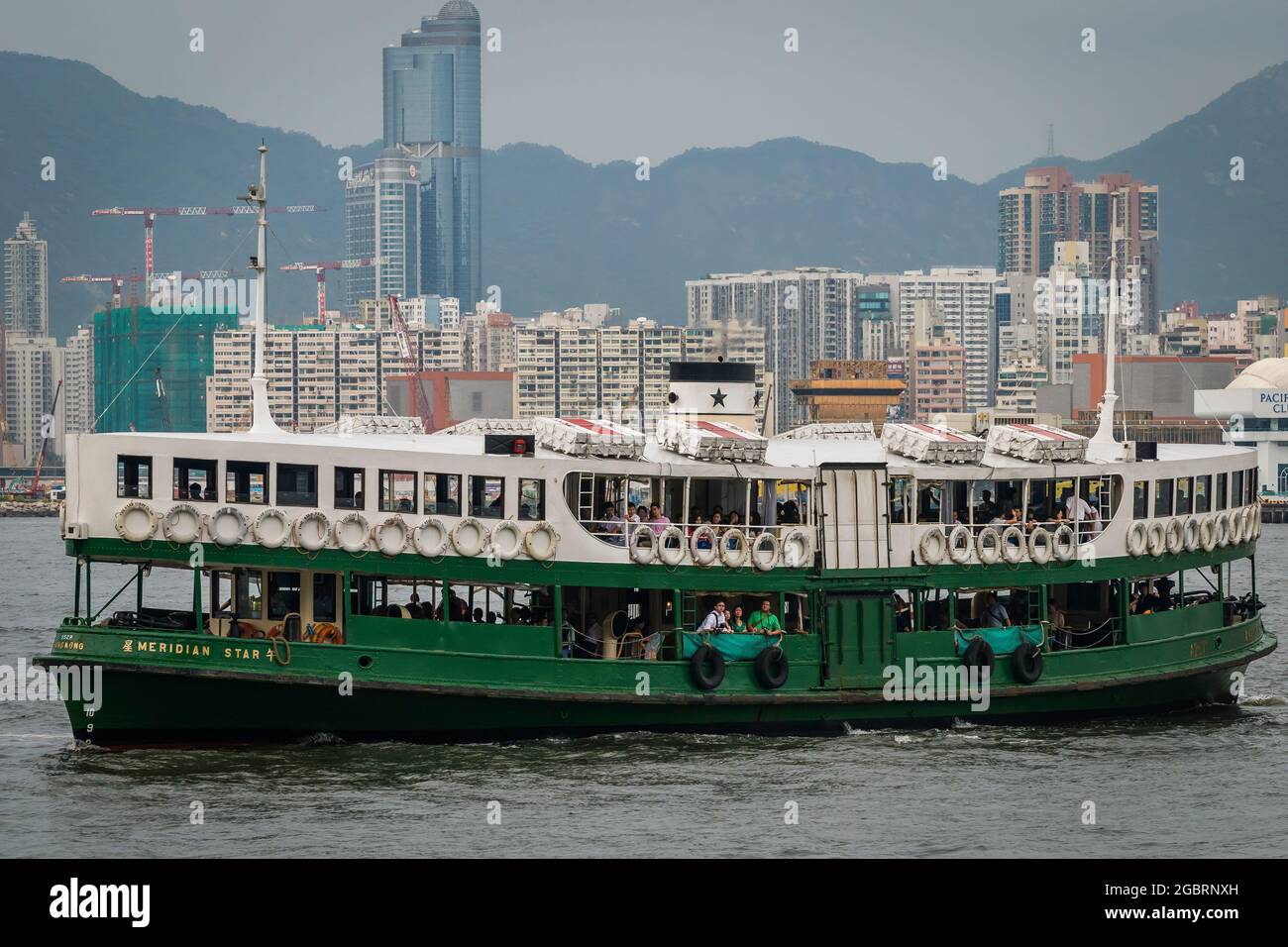 Victoria harbour crossing hi-res stock photography and images - Alamy