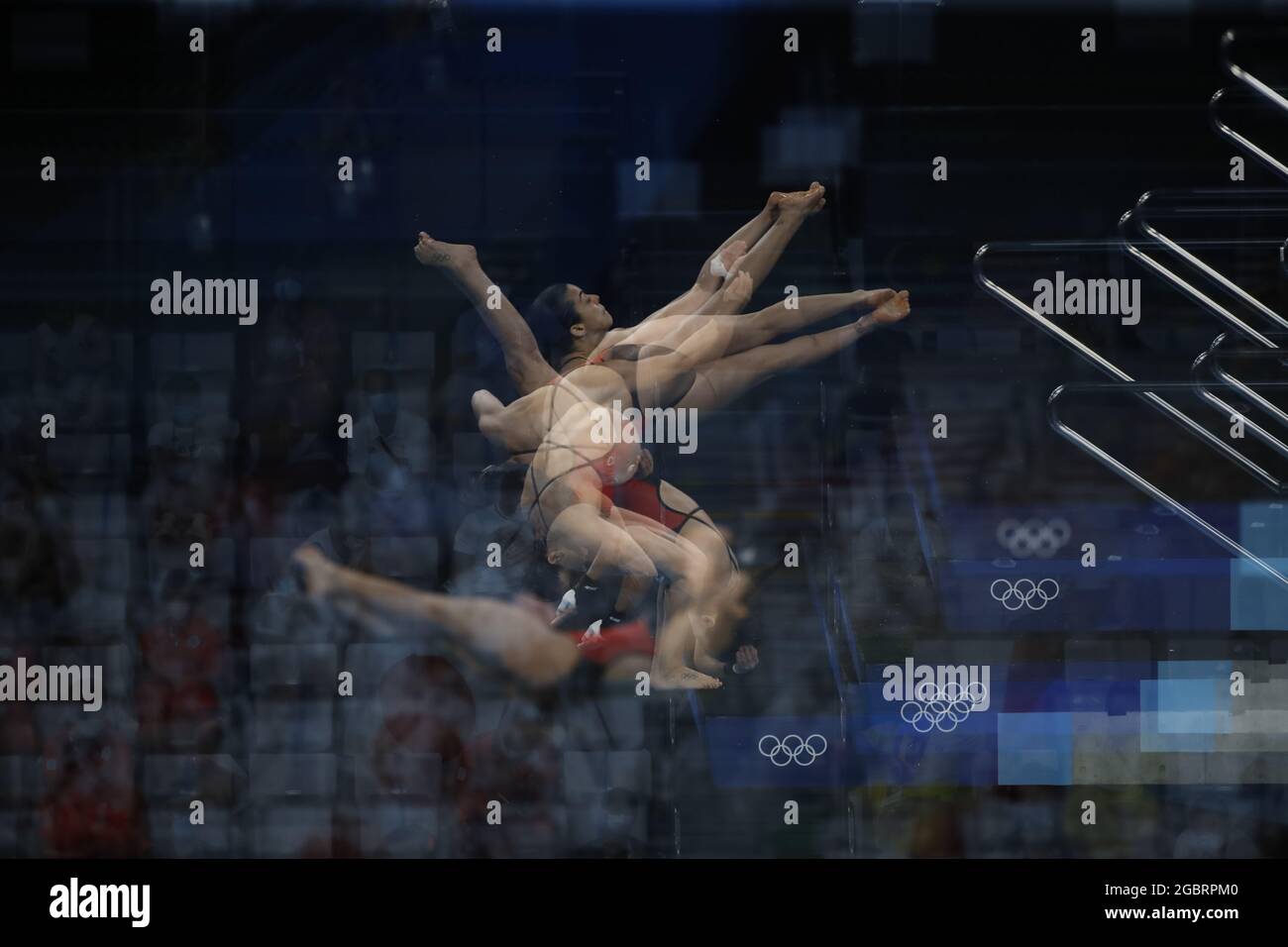 Tokyo-Japan Aug 4, 2021, Tokyo Olympic Games2020, Diving, Women's 10 ...