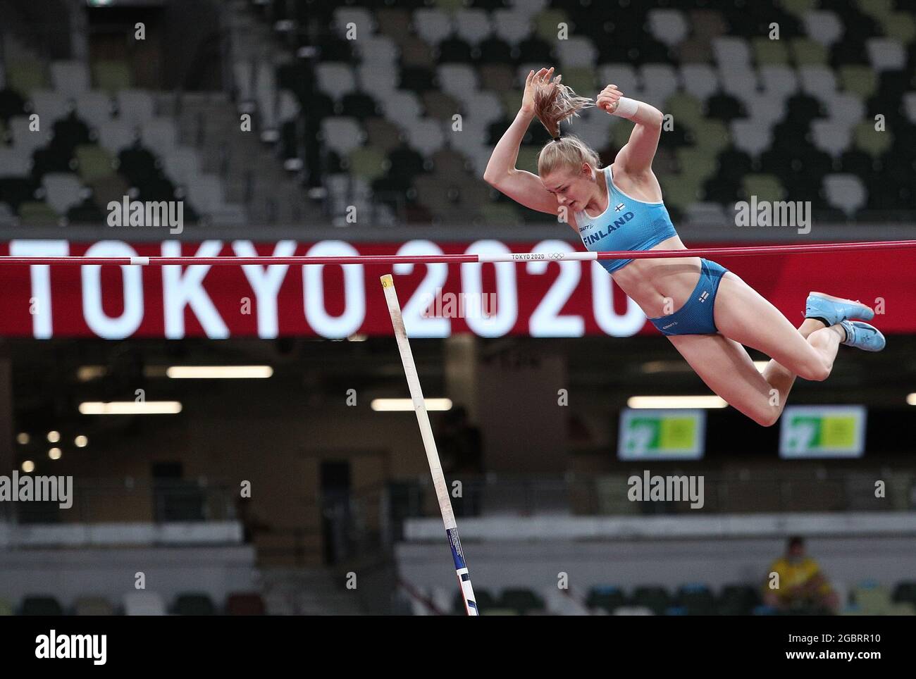 Tokyo, Japan. 5th Aug, 2021. Wilma Murto of Finland competes during the ...