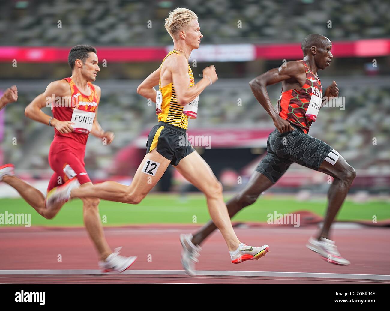 Tokyo, Japan. 05th Aug, 2021. Athletics: Olympics, 1500m, men, semi ...