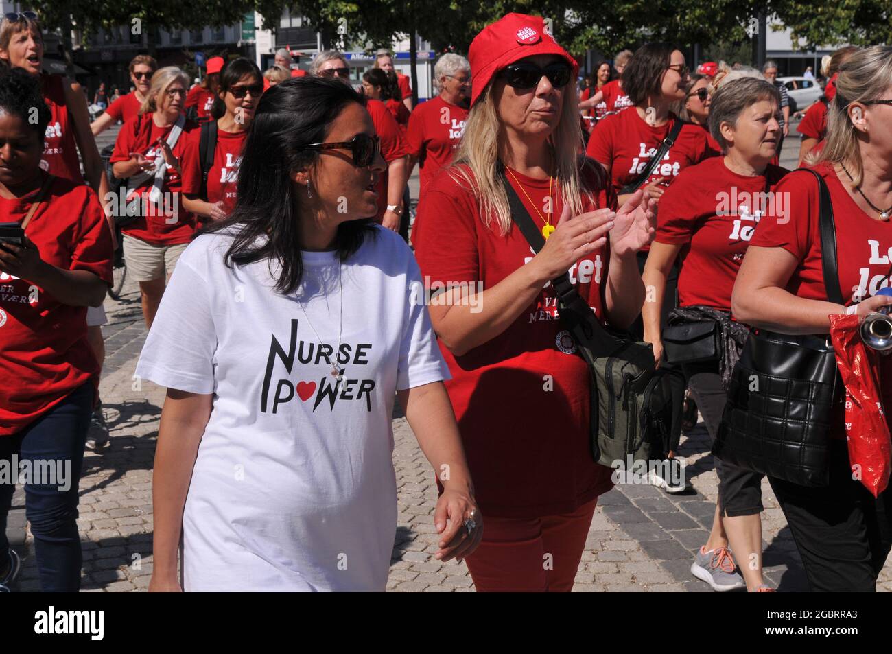 Nurse strike denmark hi-res stock photography and images - Alamy