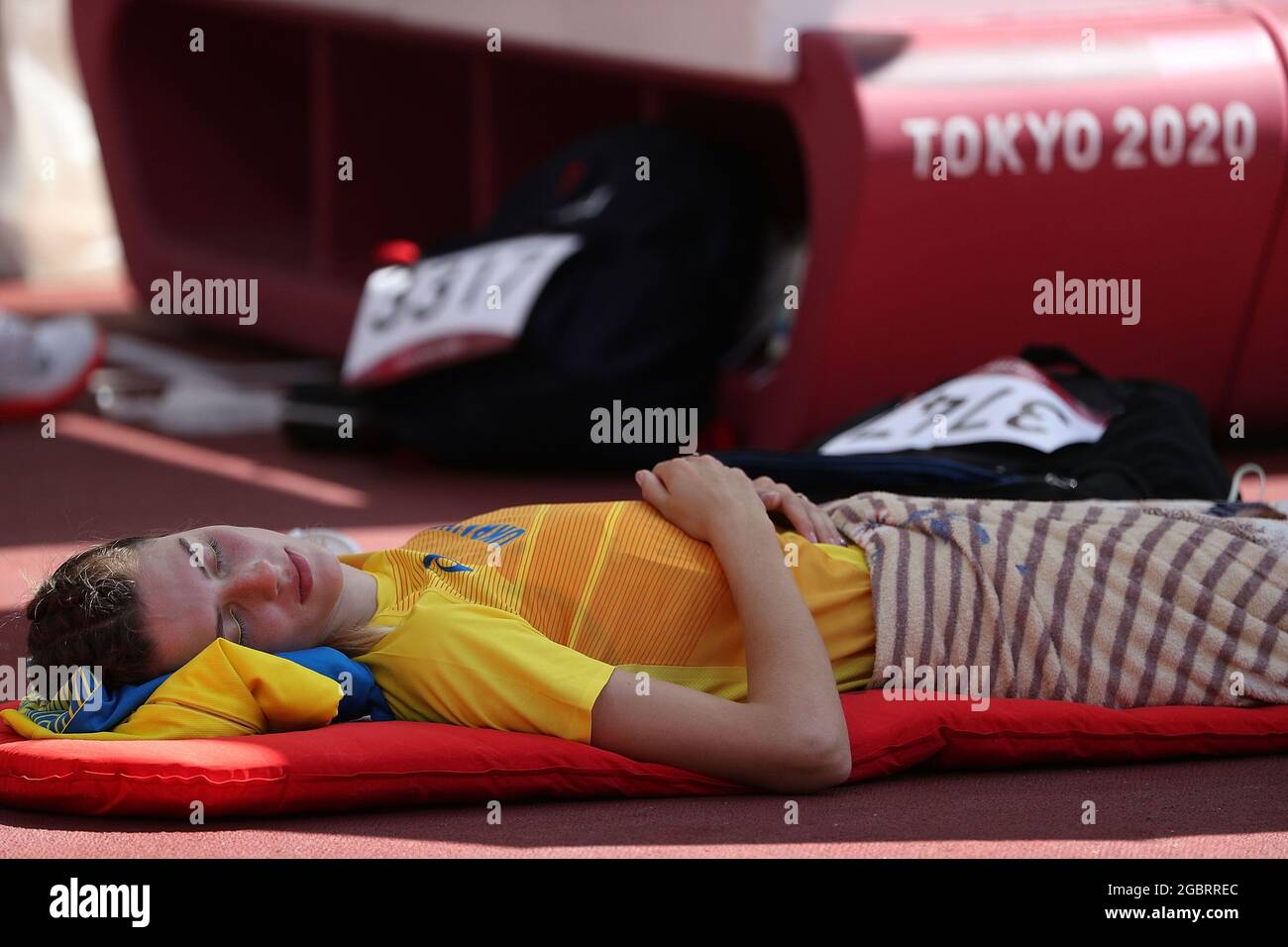 Tokyo, Japan. 5th Aug, 2021. Yaroslava Mahuchikh of Ukraine takes a ...