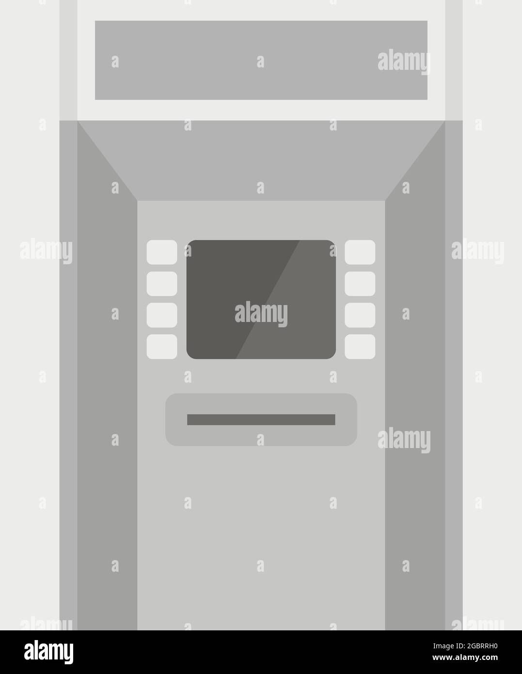 Atm payment icon. Flat illustration of atm payment vector icon isolated ...