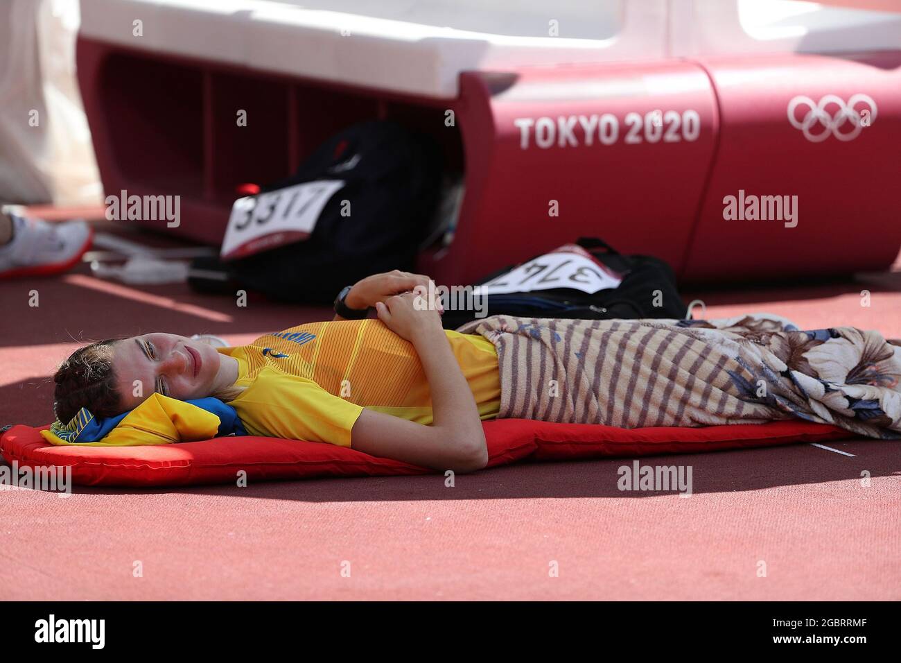Tokyo, Japan. 5th Aug, 2021. Yaroslava Mahuchikh of Ukraine takes a ...