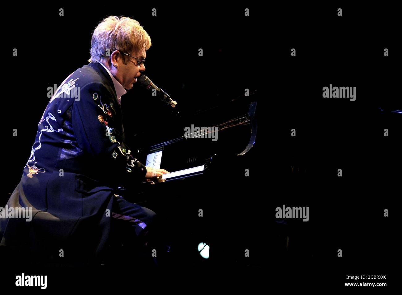 British rock keyboard player hi-res stock photography and images - Alamy