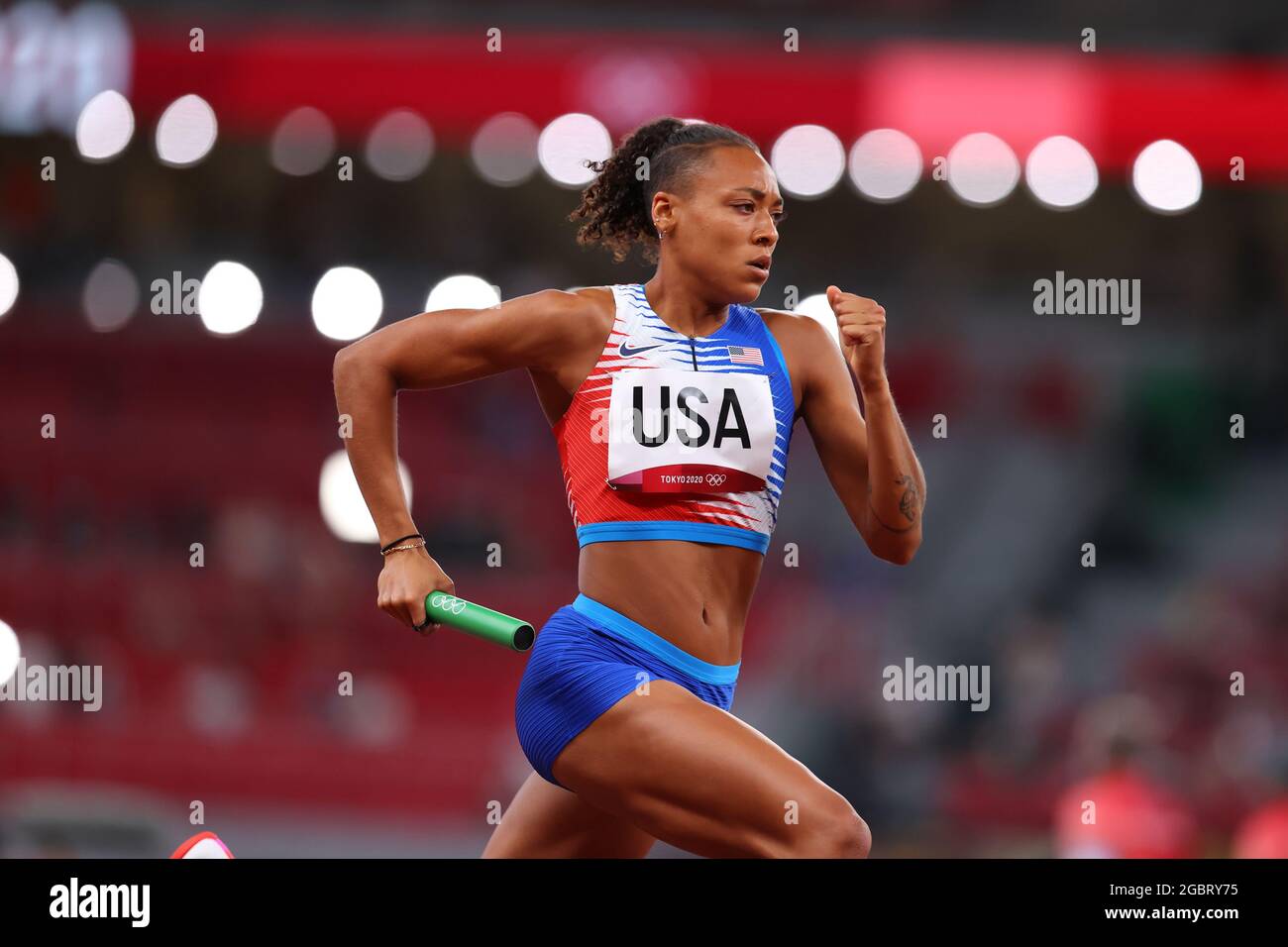 WHITNEY Kaylin (USA), AUGUST 5, 2021 - Athletics : Women's 4x400m Relay ...