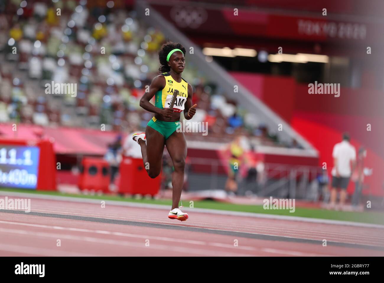 BROMFIELD Junelle (JAM), AUGUST 5, 2021 - Athletics : Women's 4x400m ...