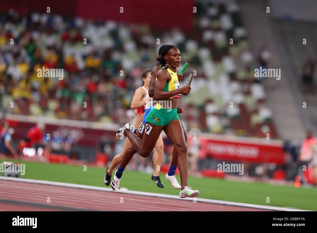 McGREGOR Roneisha (JAM), AUGUST 5, 2021 - Athletics : Women's 4x400m ...