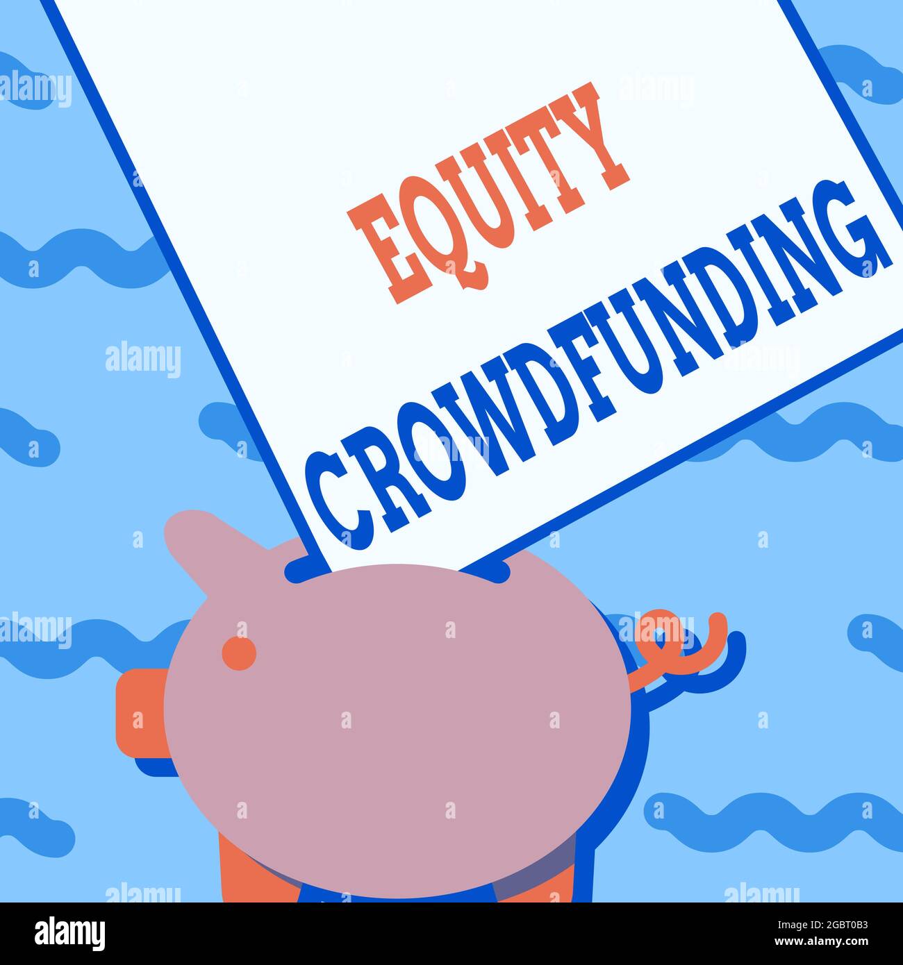 Inspiration showing sign Equity Crowdfunding. Business showcase raising ...