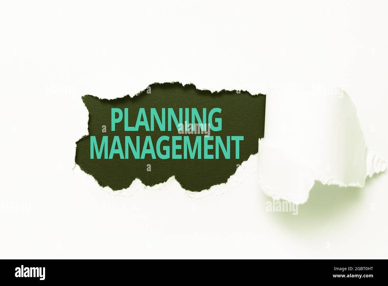 Text sign showing Planning Management. Conceptual photo act or process ...