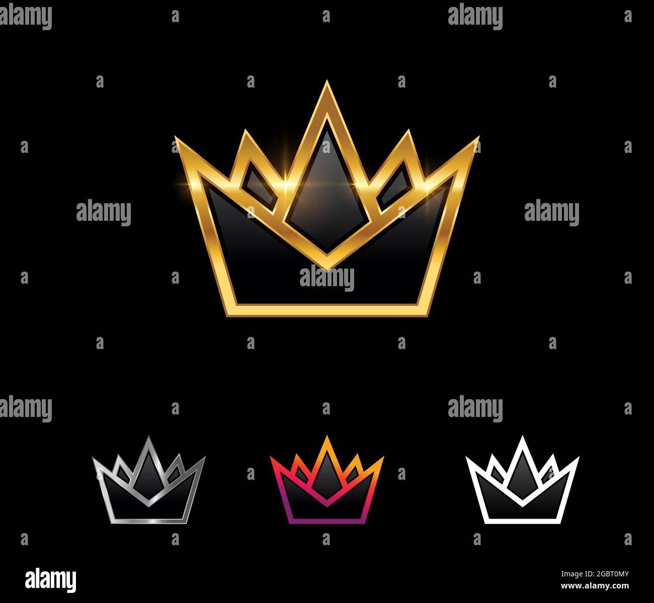 Real princess crown Stock Vector Images - Alamy