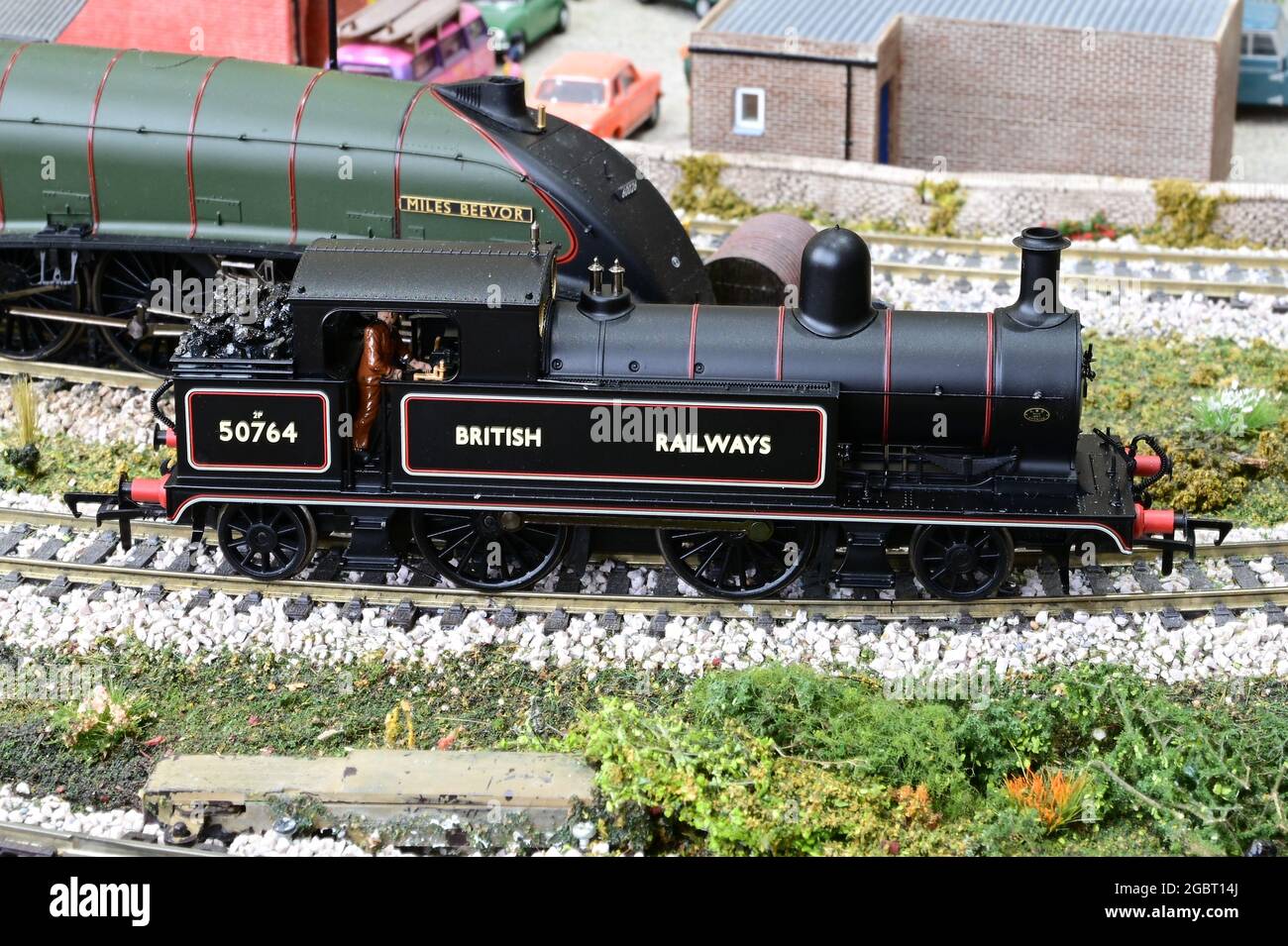 A model of a L&YR class 05 steam locomotive Stock Photo - Alamy