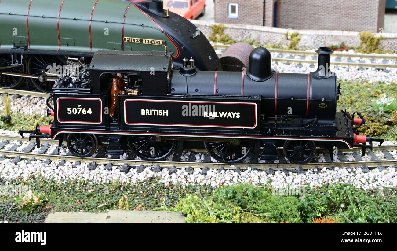 A model of a L&YR class 05 steam locomotive Stock Photo - Alamy
