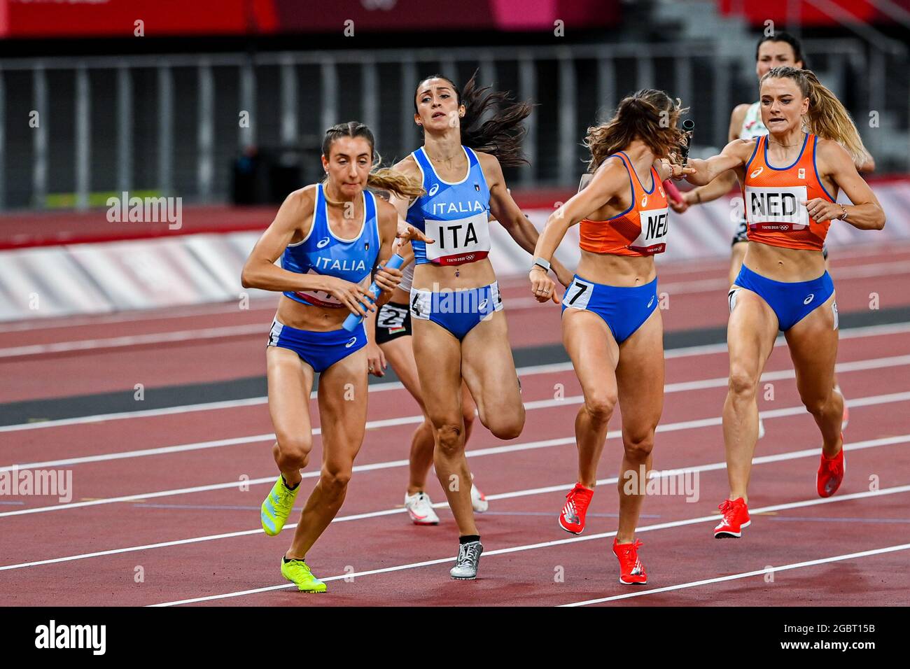 Tokyo, Japan. 05th Aug, 2021. TOKYO, JAPAN - AUGUST 5: Lisanne de Witte ...