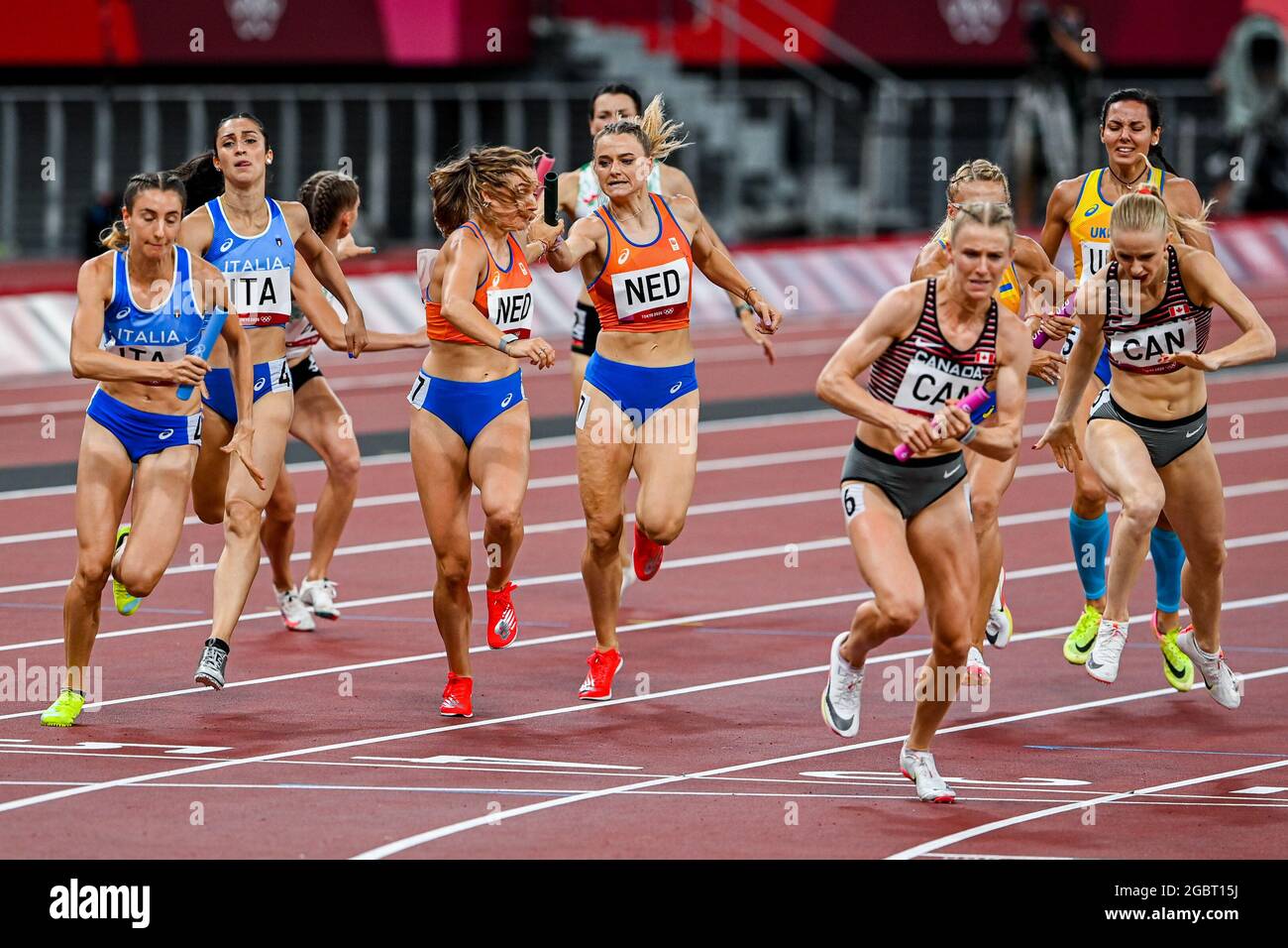 Tokyo, Japan. 05th Aug, 2021. TOKYO, JAPAN - AUGUST 5: Lisanne de Witte ...