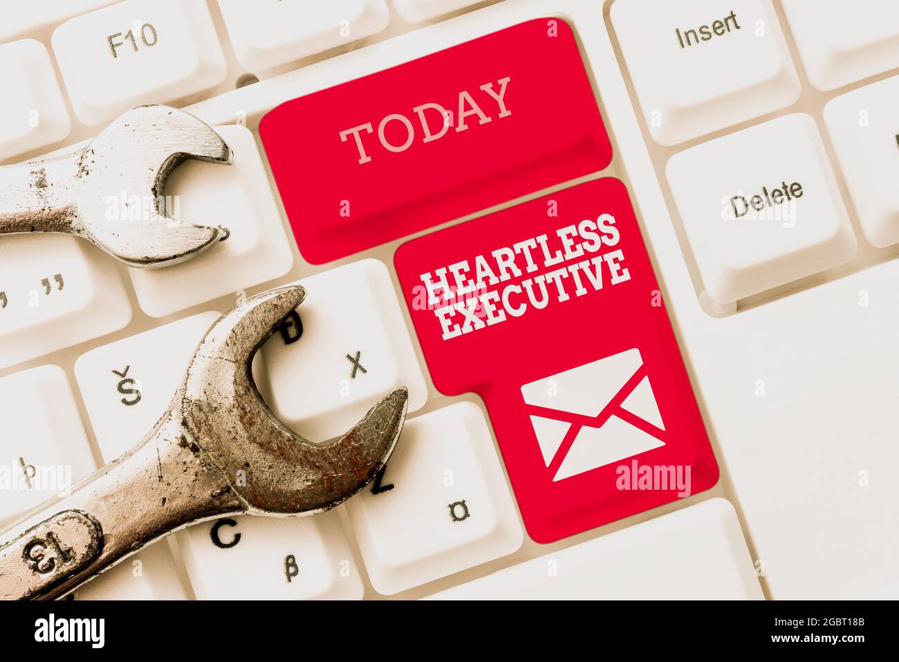 Inspiration showing sign Heartless Executive. Internet Concept workmate ...