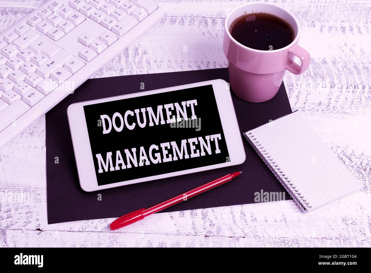 Conceptual display Document Management. Business concept Computerized ...