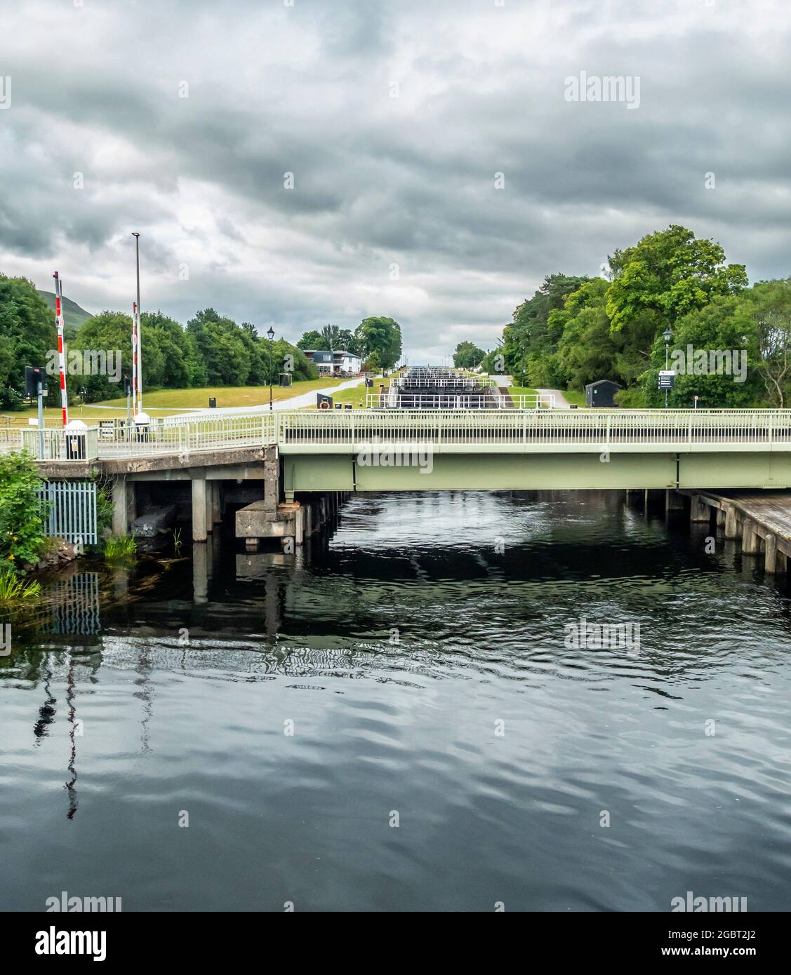 Neptunes staircase canal locks hi-res stock photography and images - Alamy