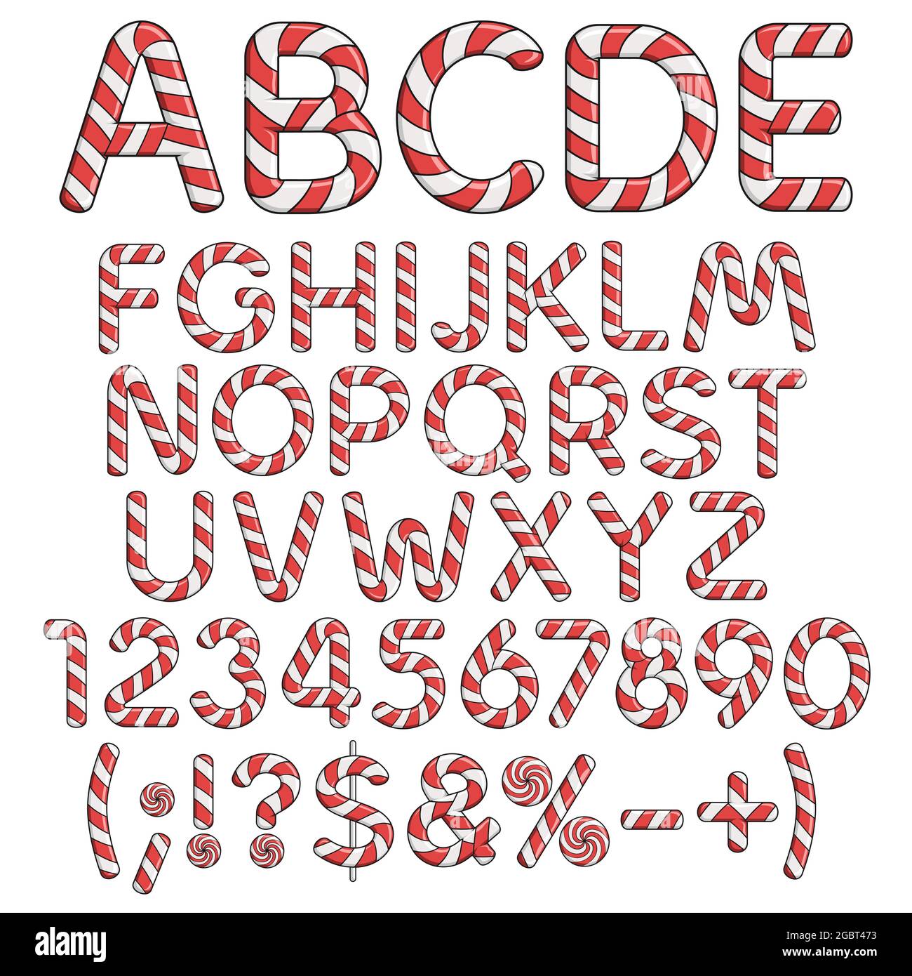 Cute vector colored alphabet hi-res stock photography and images - Alamy