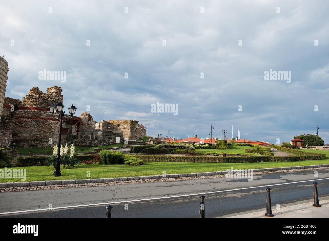 Ancient town Nesebar, Bulgaria Stock Photo - Alamy
