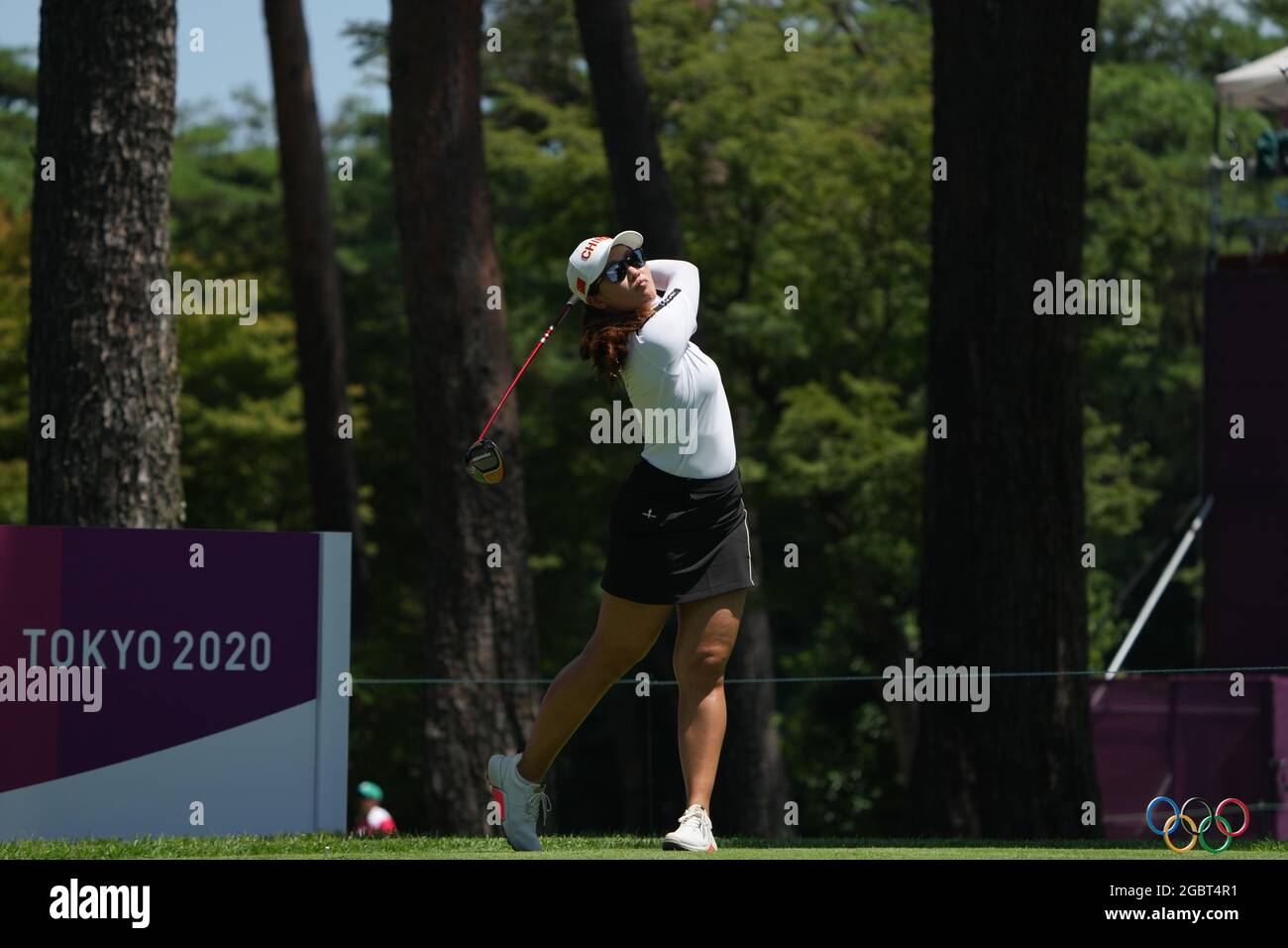 Saitama, Japan. 5th Aug, 2021. Lin Xiyu of China competes during the ...