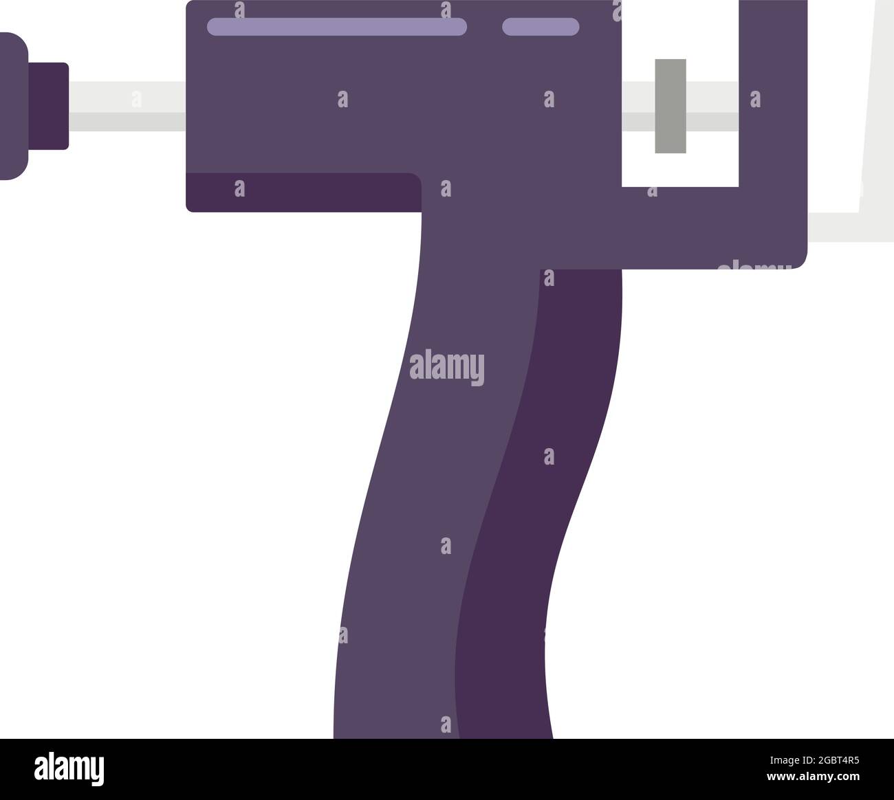 Piercing gun icon. Flat illustration of piercing gun vector icon ...