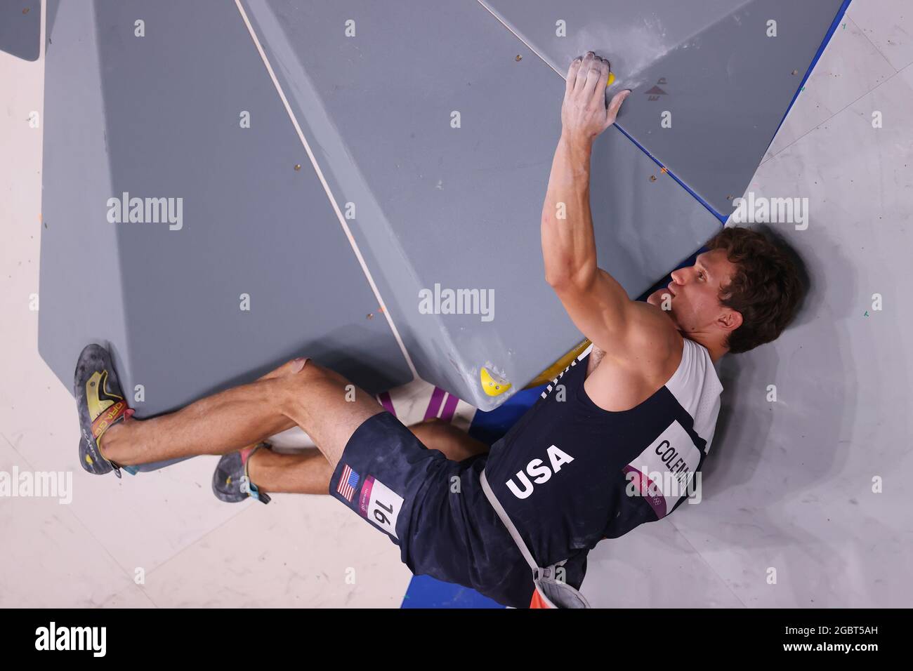 Nathaniel Coleman (USA), AUGUST 5, 2021 - Sport Climbing : Men's ...