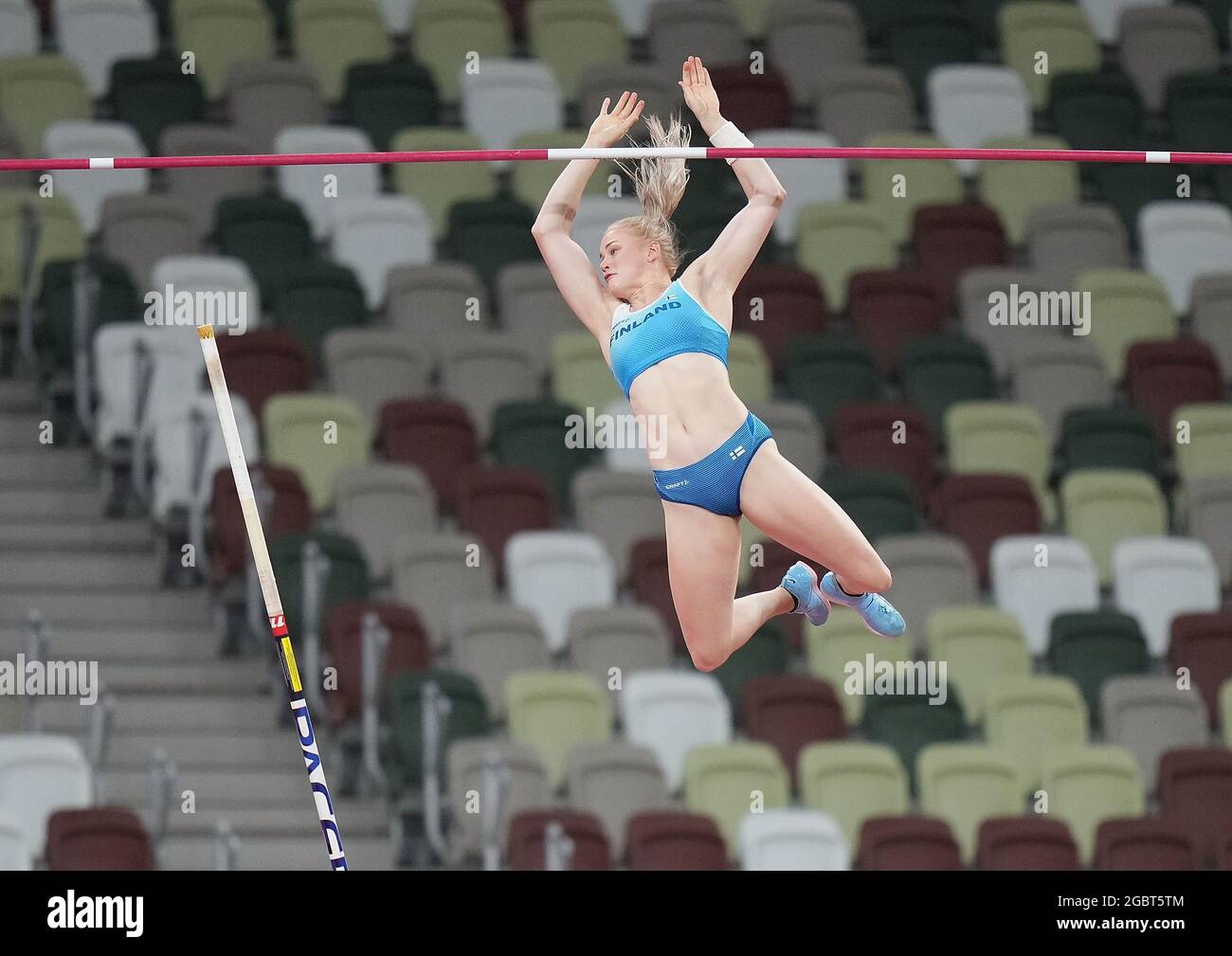 Tokyo, Japan. 5th Aug, 2021. Wilma Murto of Finland competes during the ...