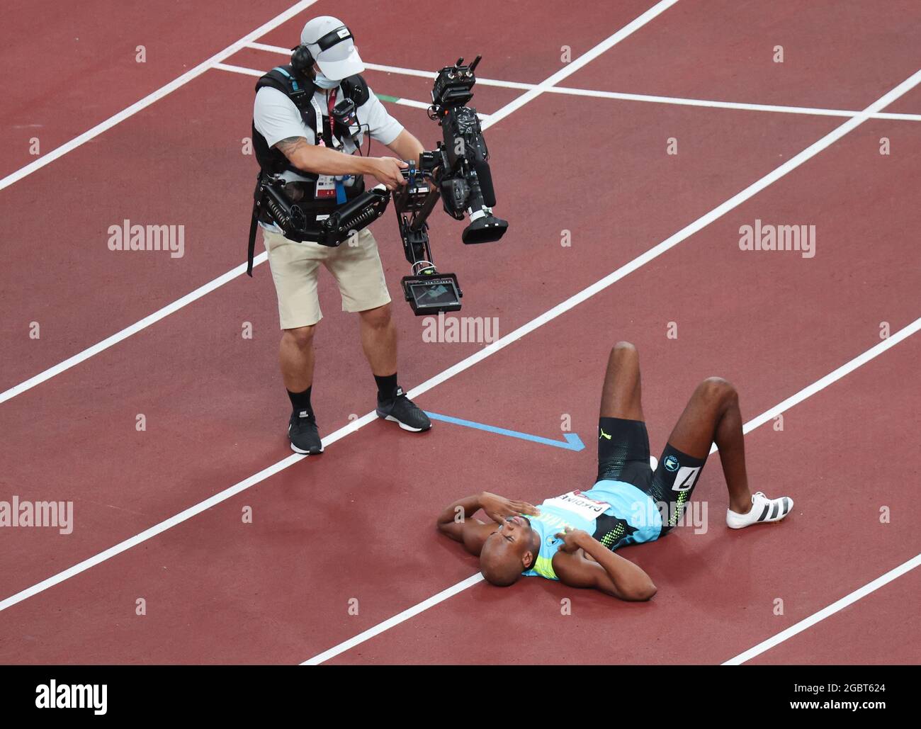 Tokyo, Japan. 05th Aug, 2021. Athletics: Olympics, 400m, men, final, at ...