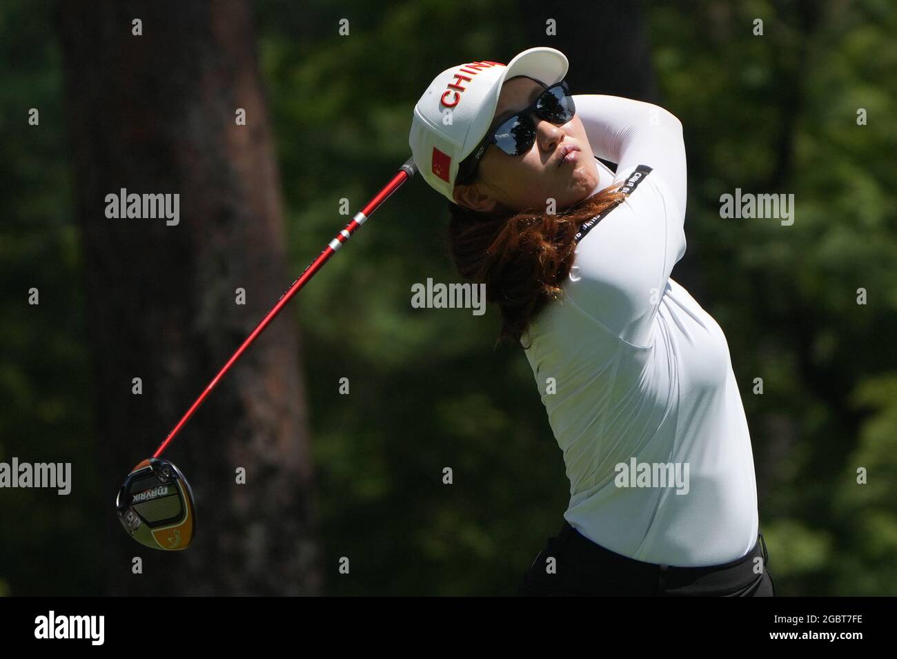 Saitama, Japan. 5th Aug, 2021. Lin Xiyu of China competes during the ...