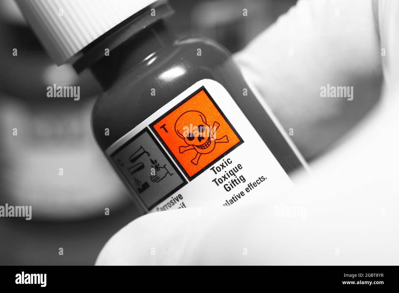 Hazard Symbol Bottle High Resolution Stock Photography and Images - Alamy