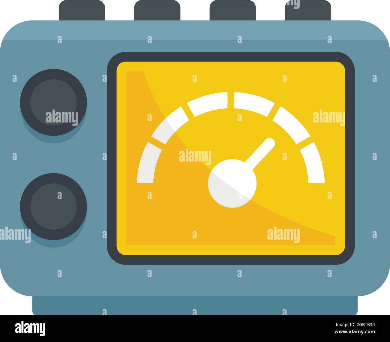 Tattoo device icon. Flat illustration of tattoo device vector icon ...