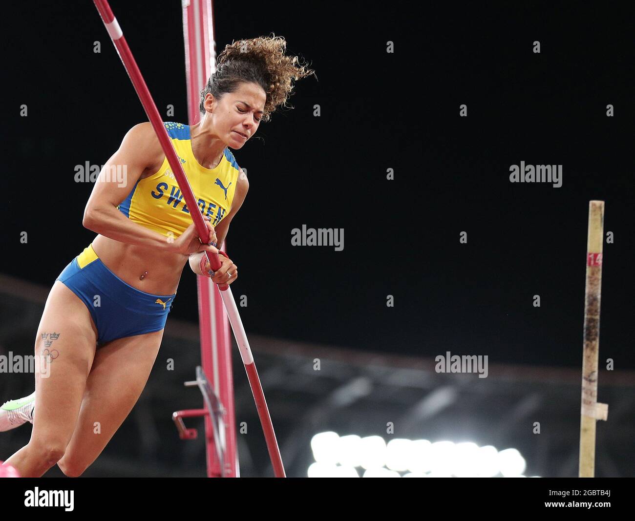 Tokyo, Japan. 5th Aug, 2021. Angelica Bengtsson of Sweden competes ...