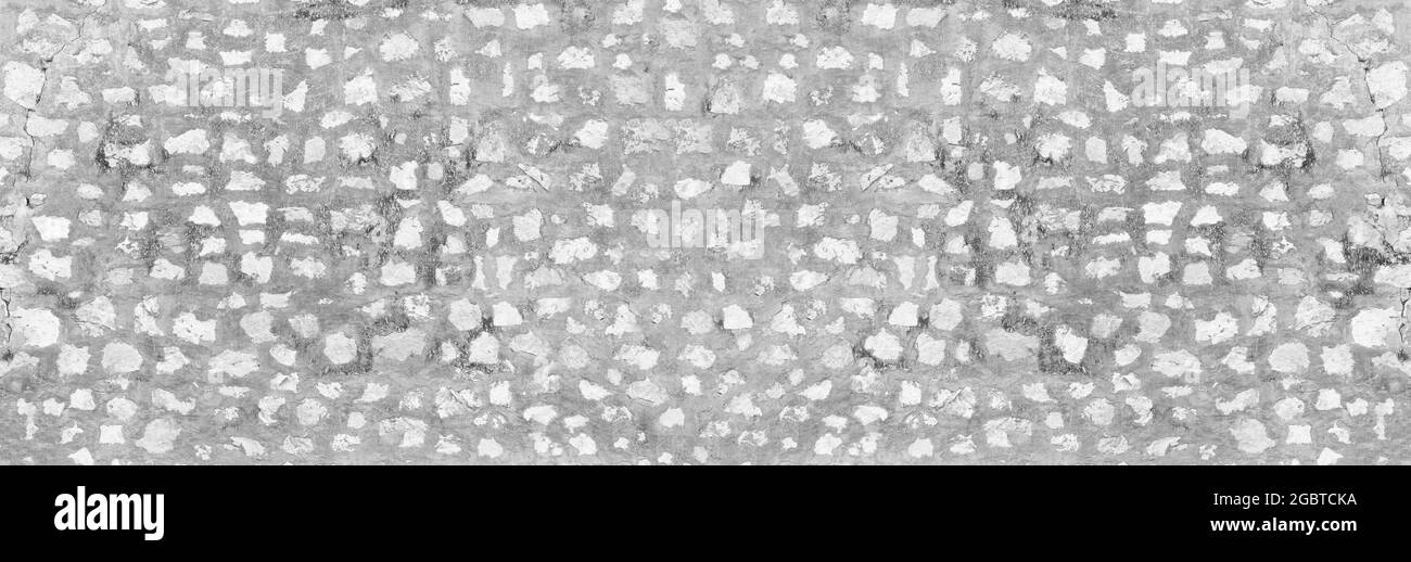 Panorama white stone wall for background design,vintage of backdrop ...