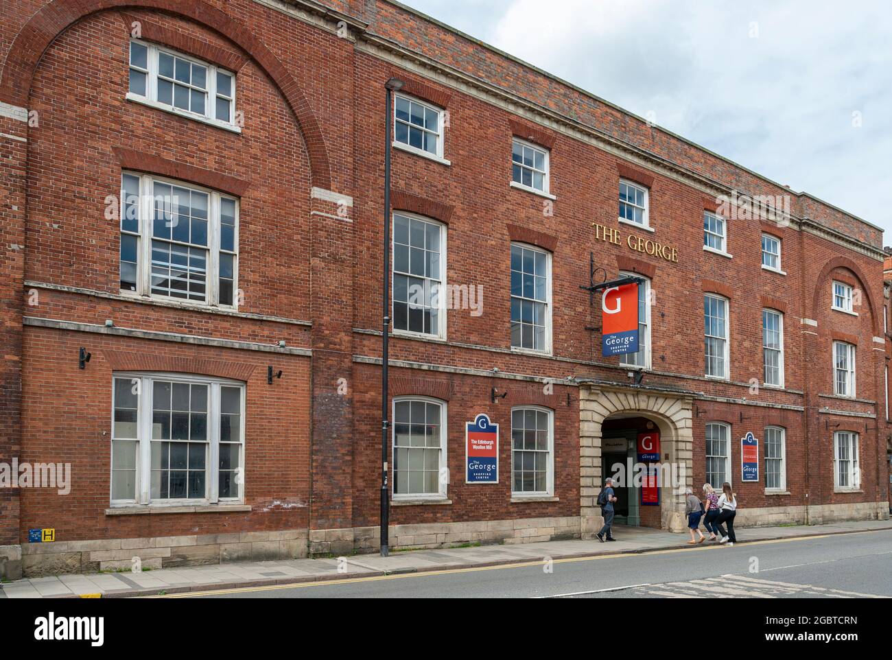 Once the famous George Hotel, but now the George Shopping Center High ...