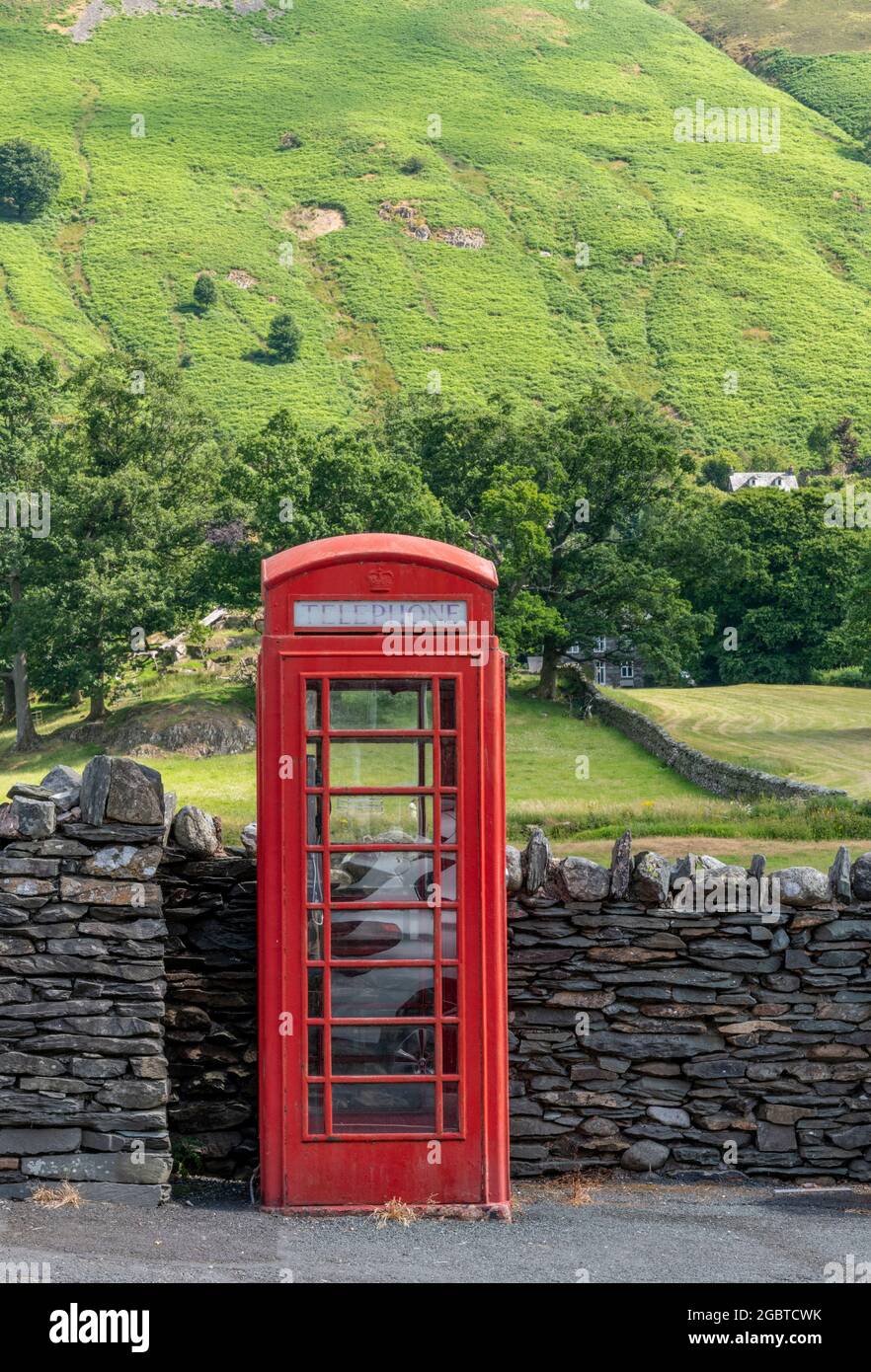vintage red gpo telephone box, original red gpo call box, general post ...