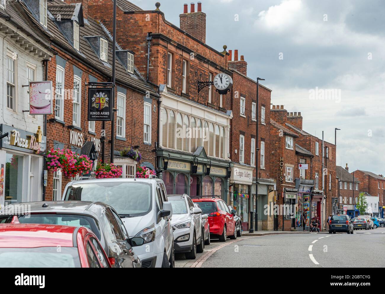 Grantham town centre hi-res stock photography and images - Alamy